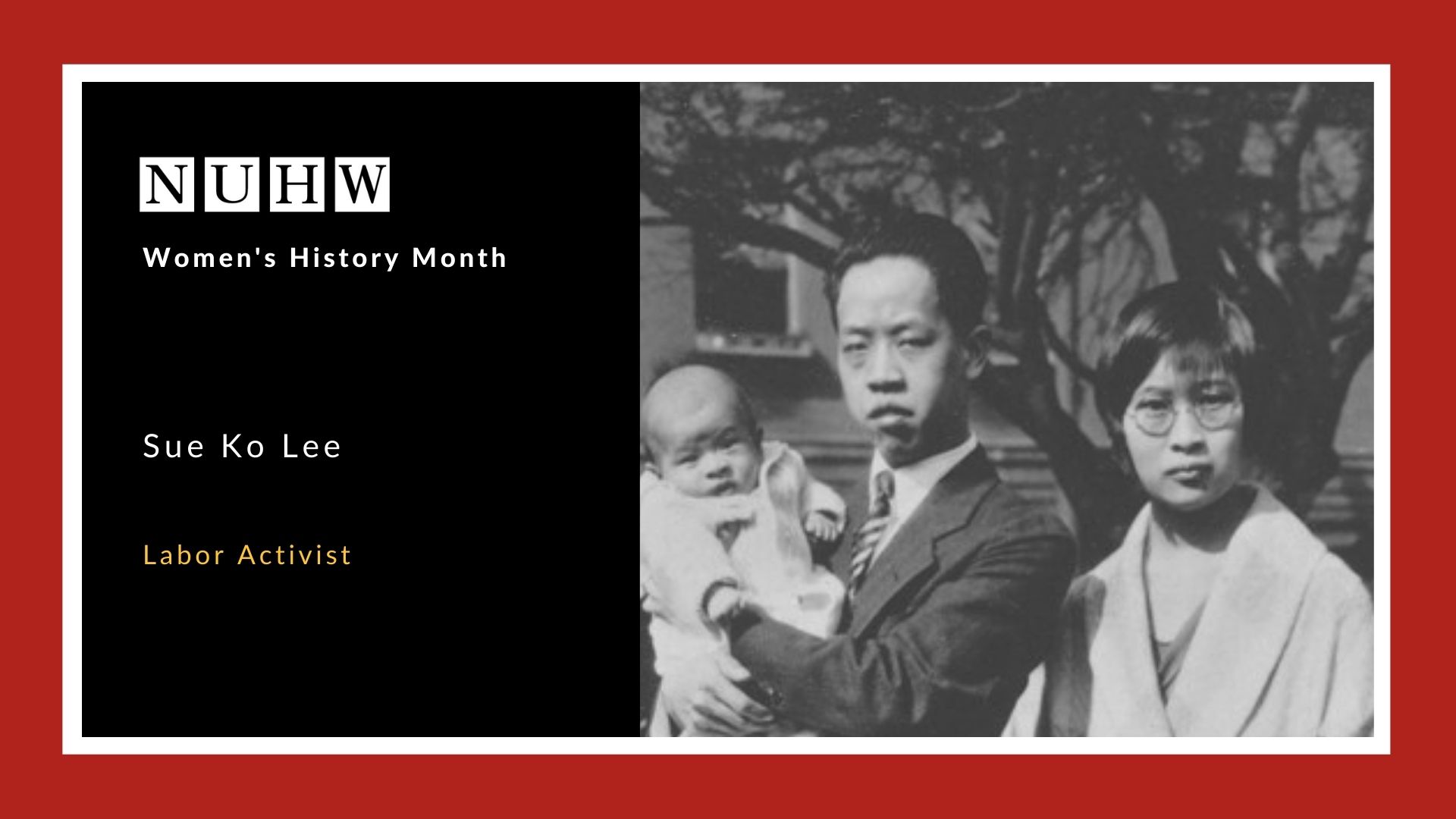 Sue Ko Lee - National Union of Healthcare Workers