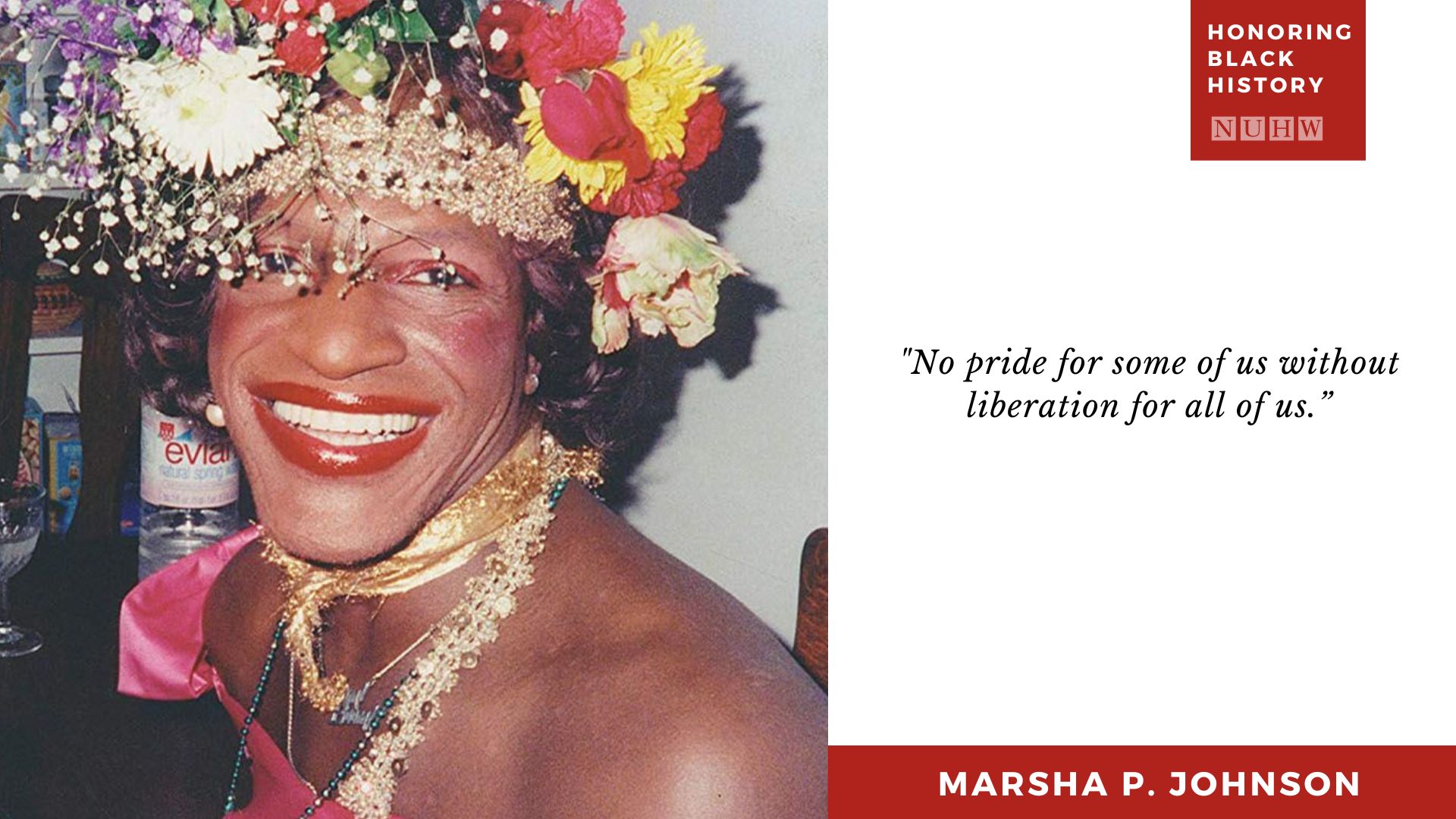 Marsha P. Johnson - National Union of Healthcare Workers