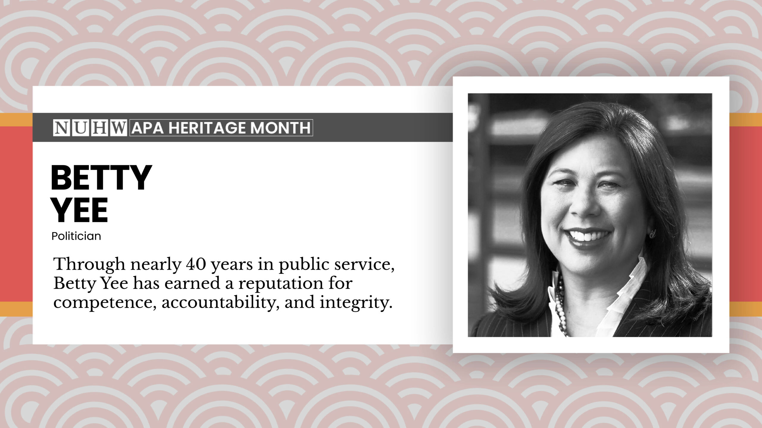 Betty Yee - National Union of Healthcare Workers