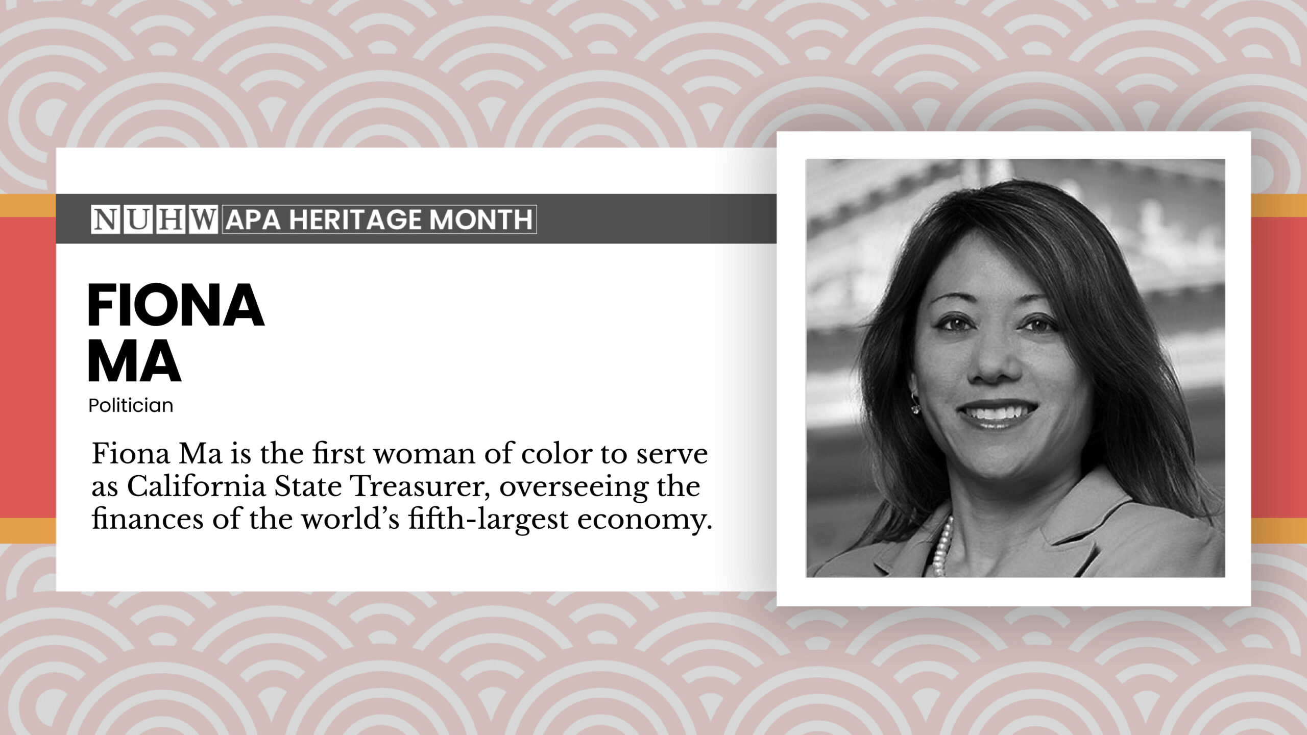 Fiona Ma - National Union of Healthcare Workers