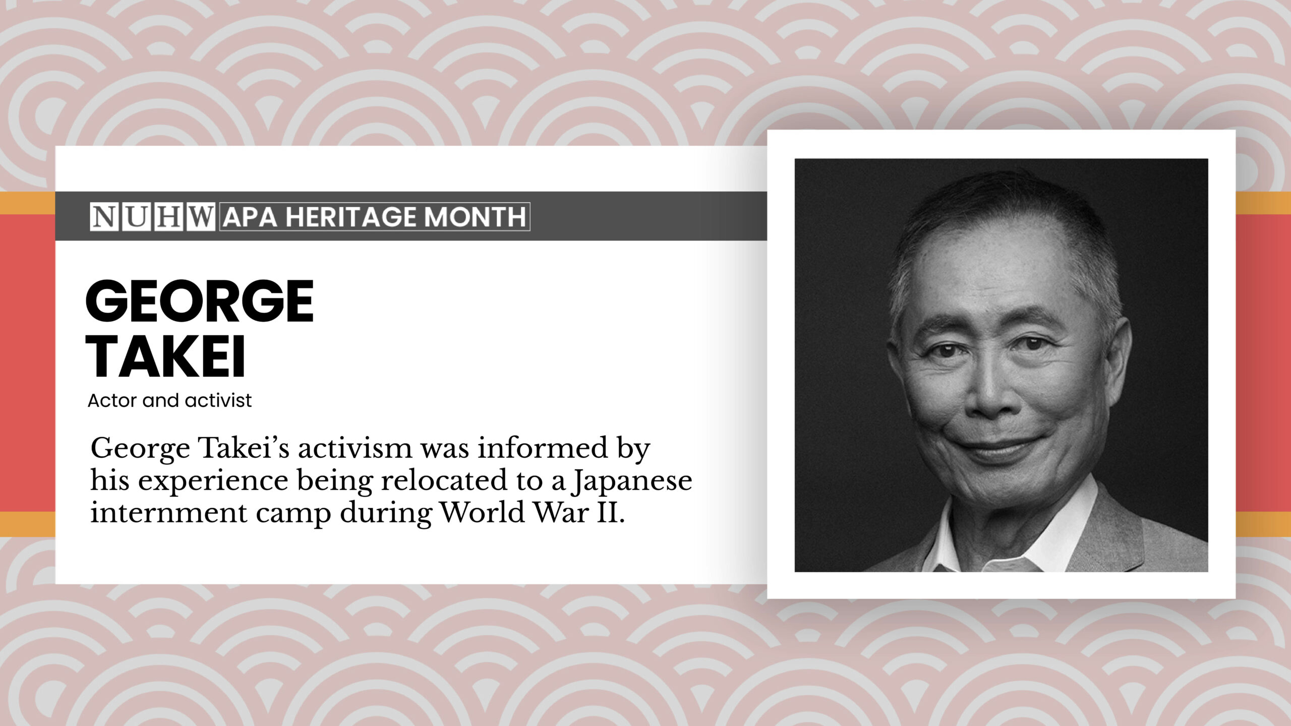 George Takei - National Union of Healthcare Workers