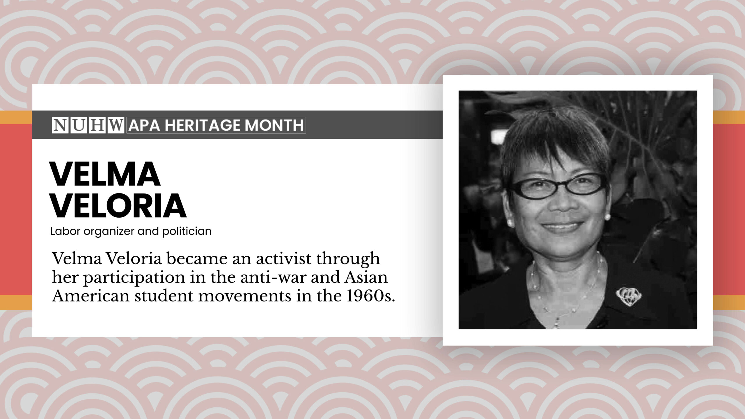 Velma Veloria - National Union of Healthcare Workers