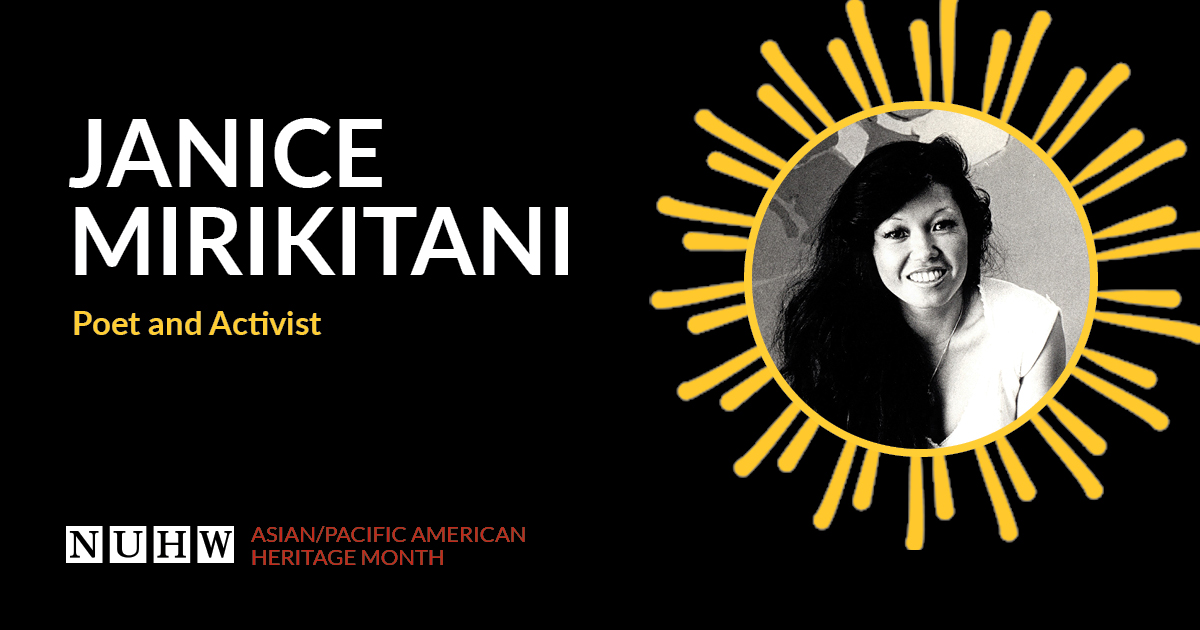 Janice Mirikitani - National Union of Healthcare Workers