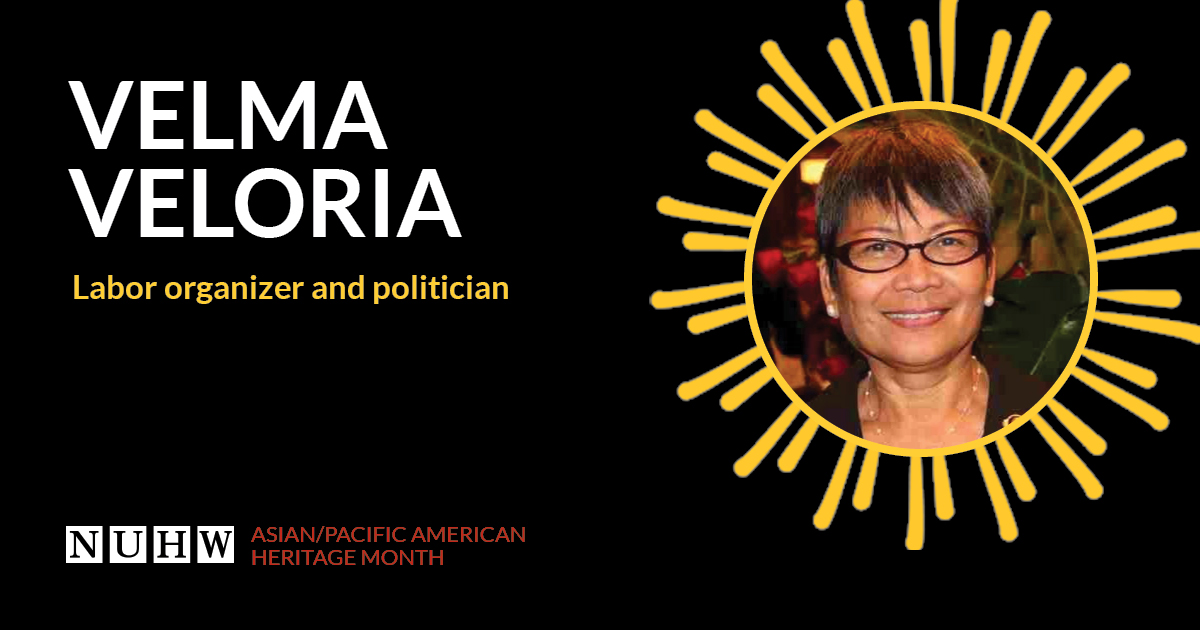 Velma Veloria - National Union of Healthcare Workers