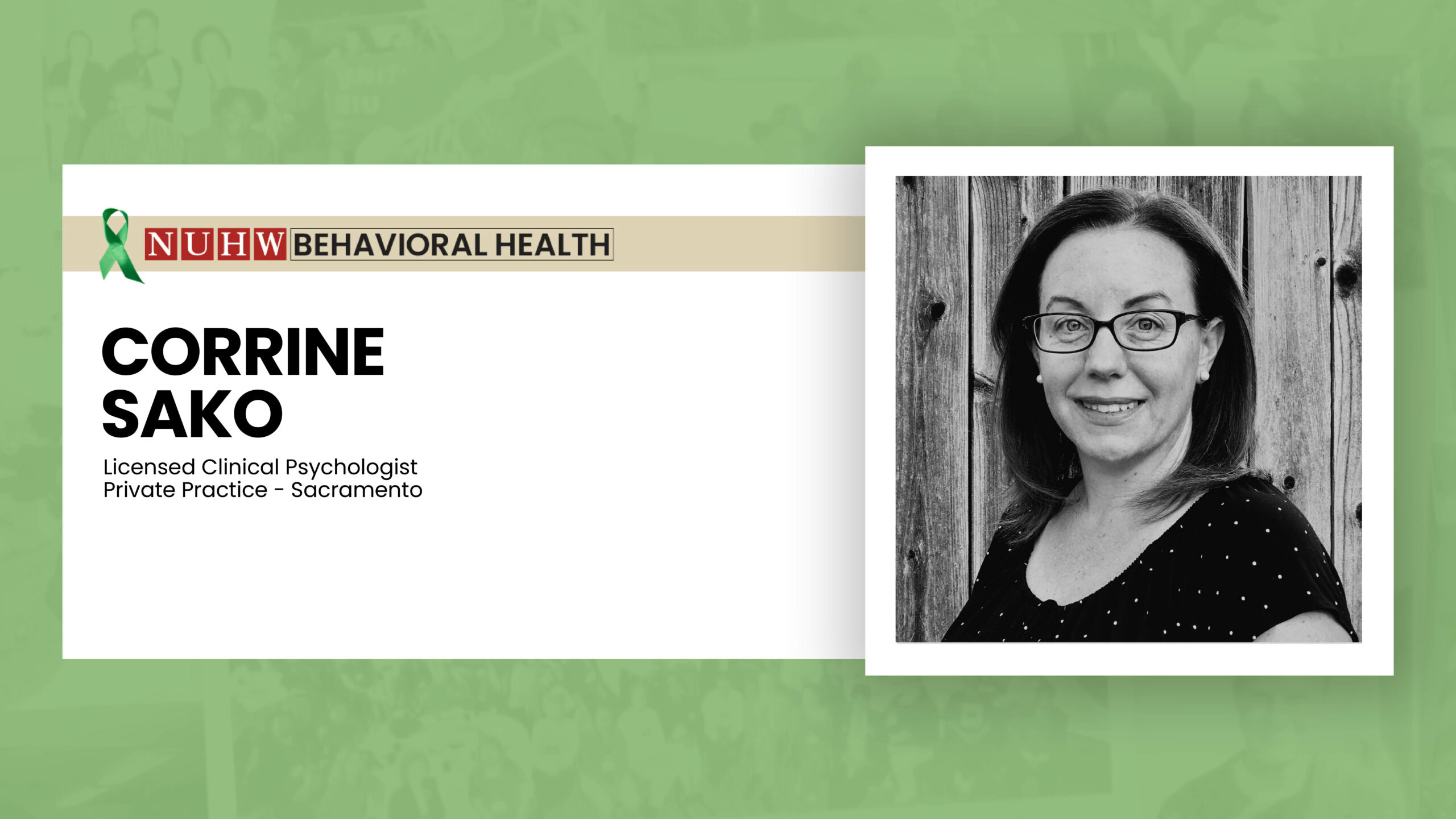 Corrine Sako - National Union of Healthcare Workers