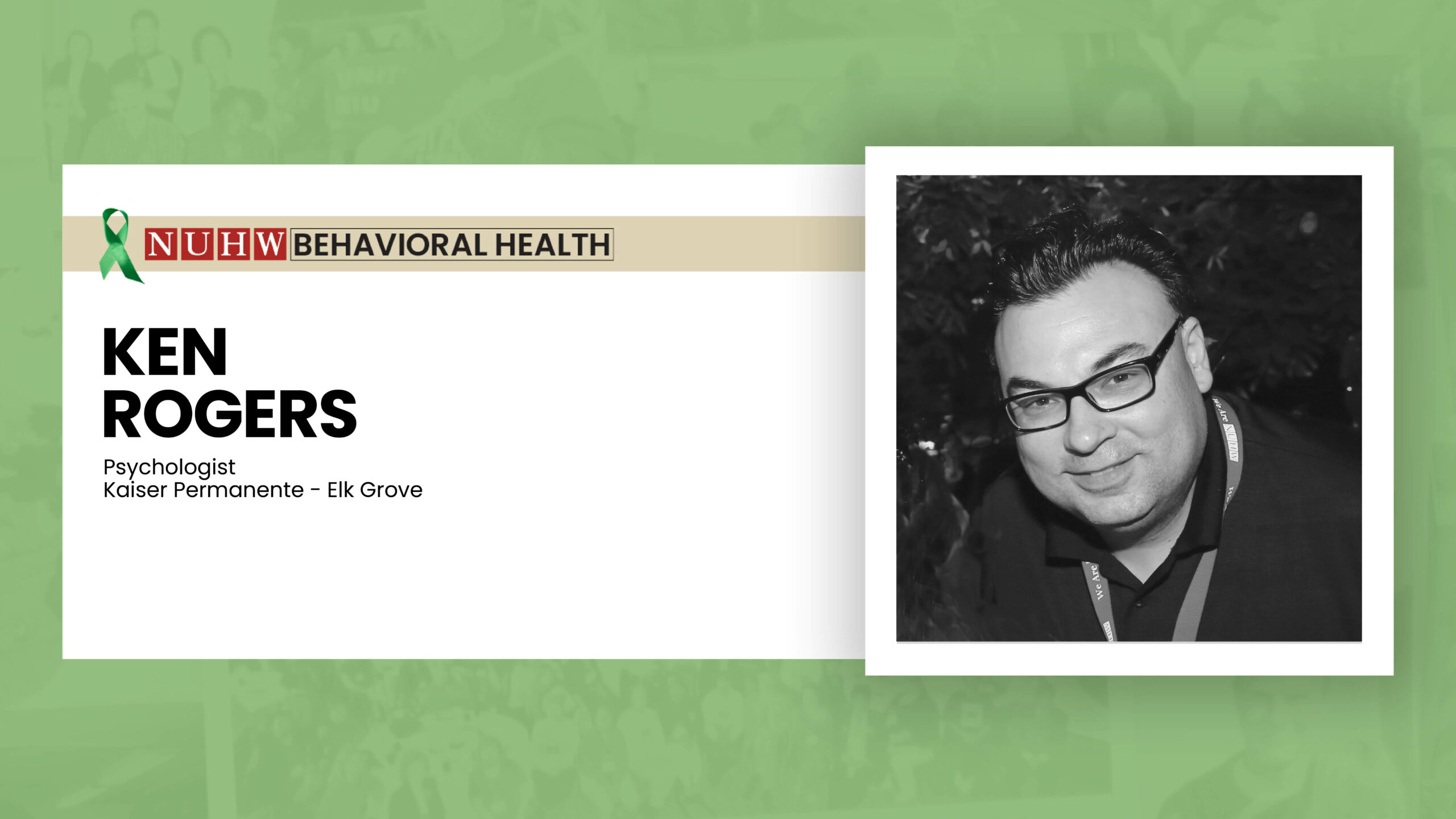 Ken Rogers - National Union of Healthcare Workers