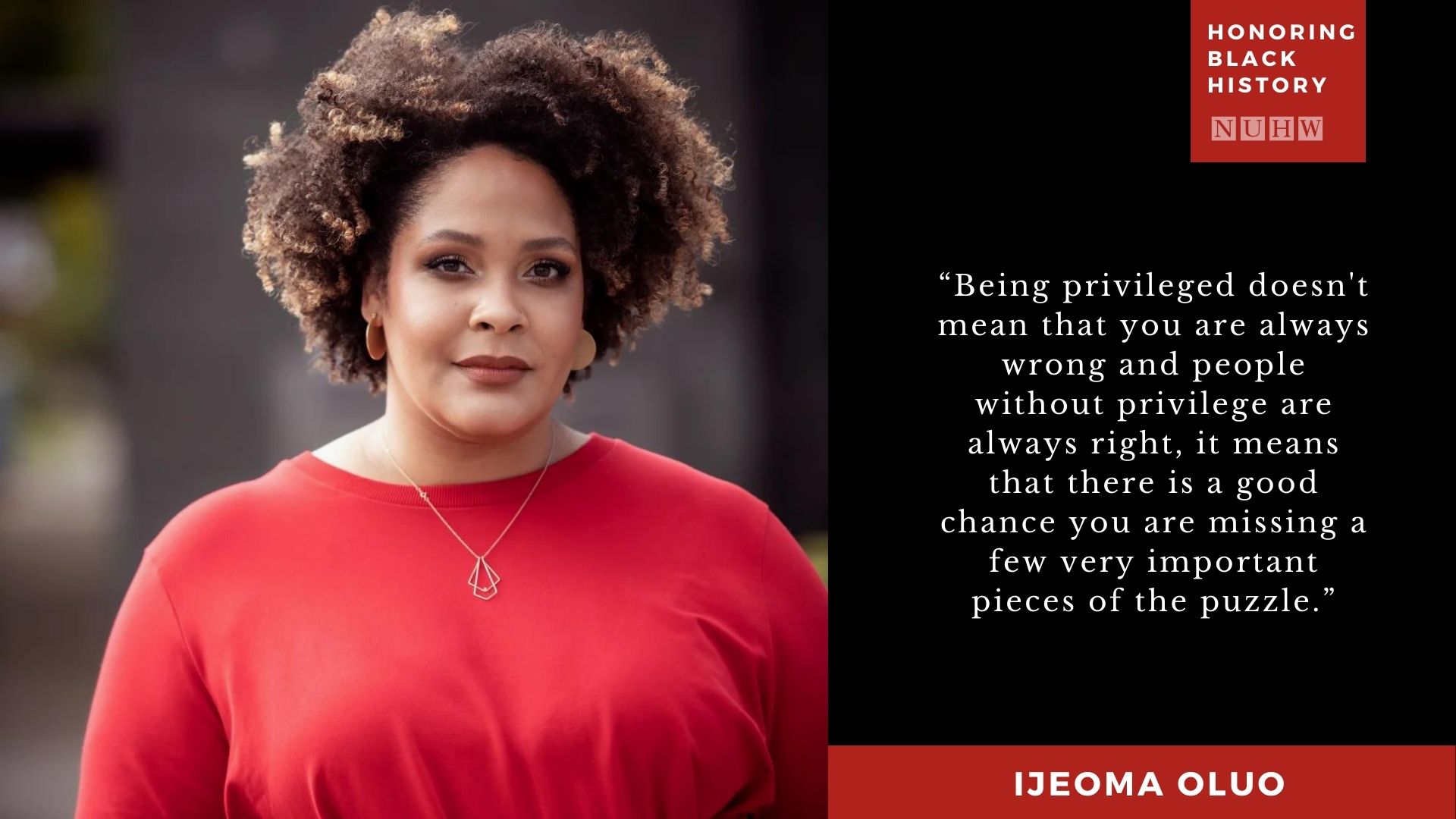 Ijeoma Oluo - National Union of Healthcare Workers