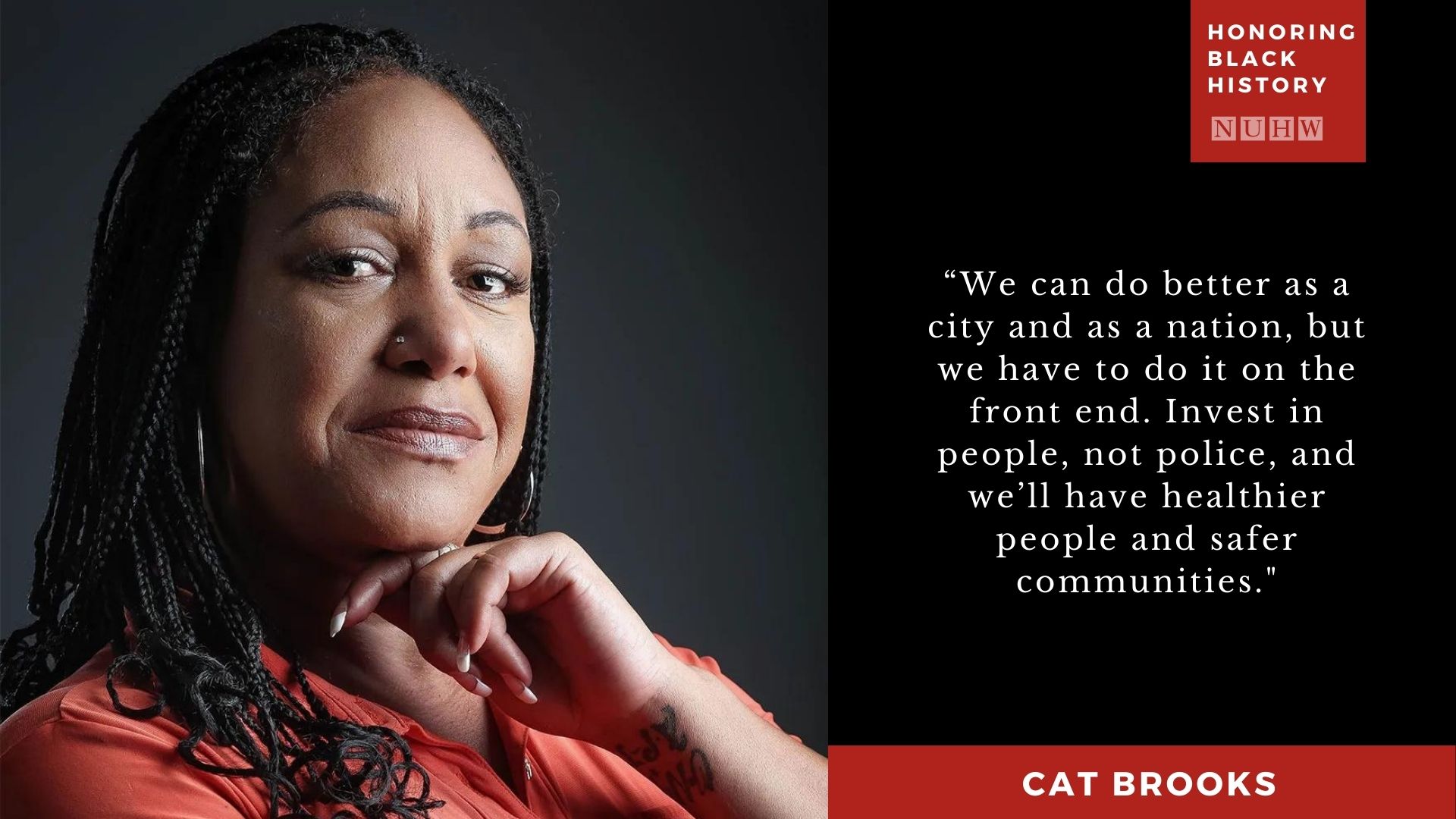 Cat Brooks - National Union of Healthcare Workers